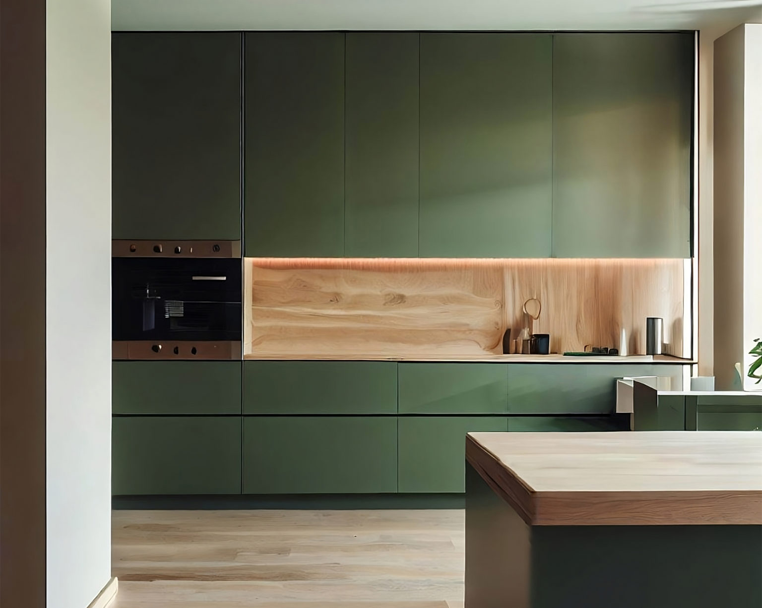 El secreto para crear una cocina verde que enamore - Cuuqui